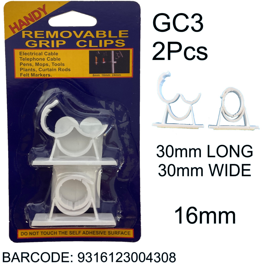 GC3 – Medium Grip Clip - Handy Hardware