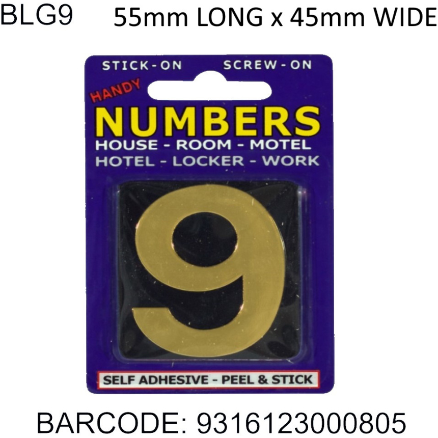 Street Numbers & Letters - Handy Hardware
